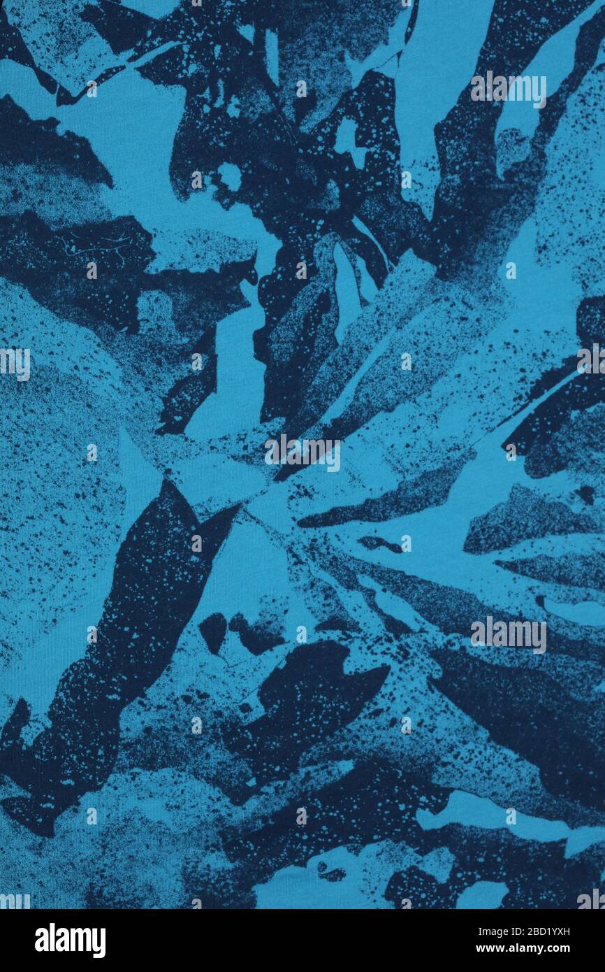 Blue abstract textile design close up background high quality prints ...