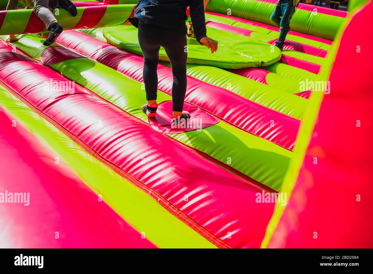 Bouncing castle hi-res stock photography and images - Alamy