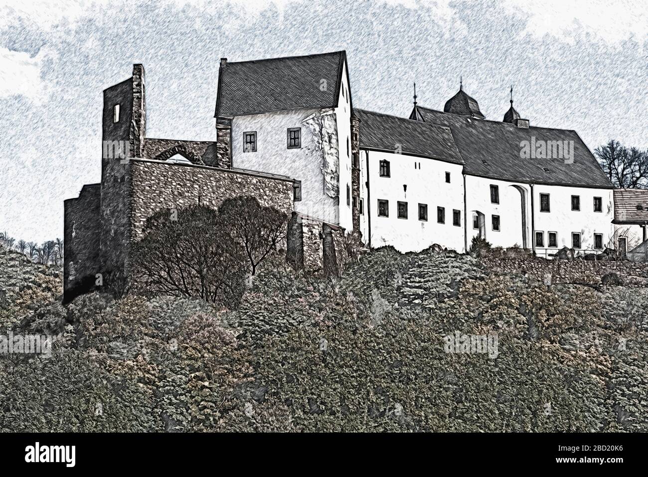 Lauenstein castle hi-res stock photography and images - Alamy