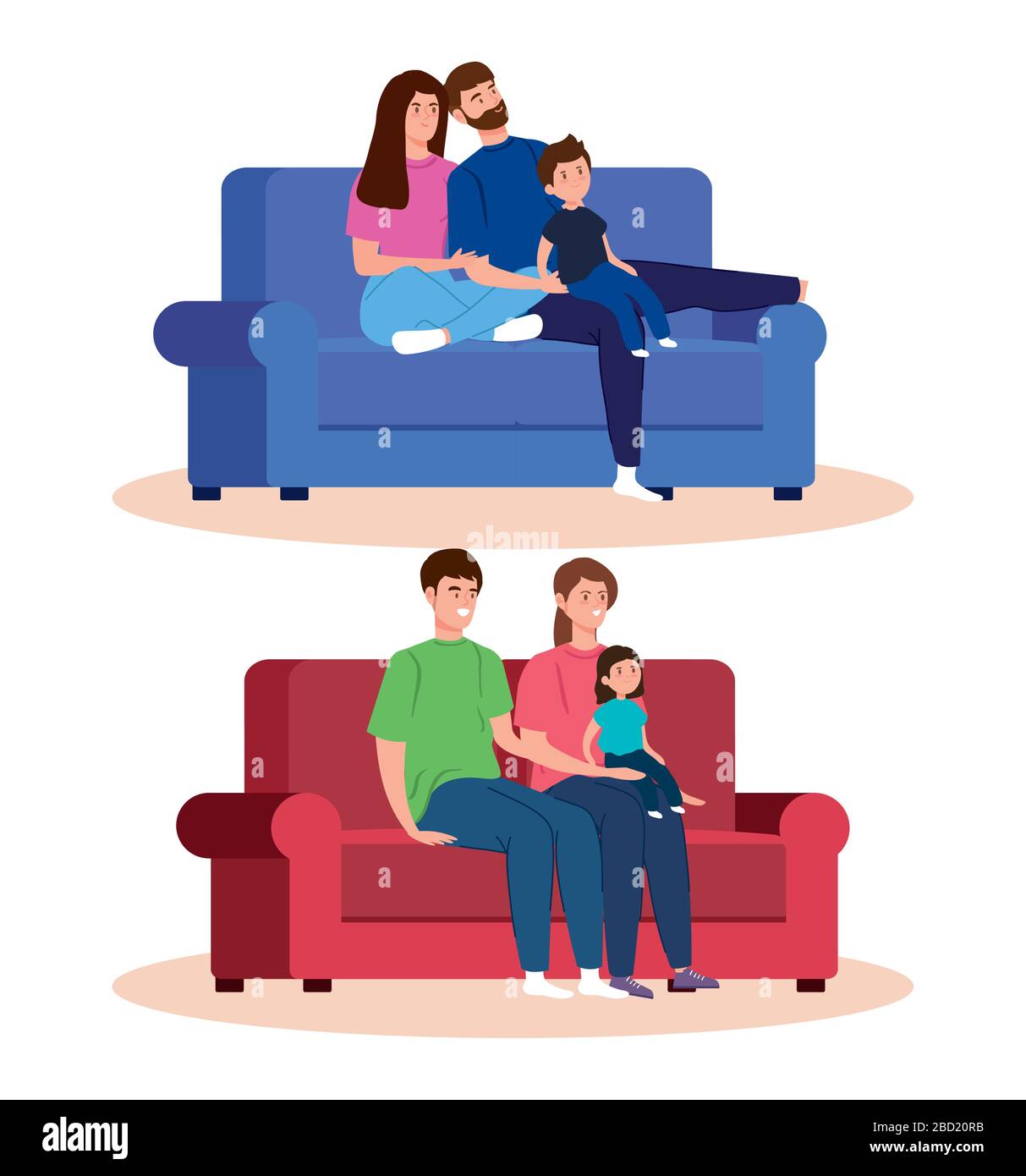 Living in pandemic Stock Vector Images - Alamy