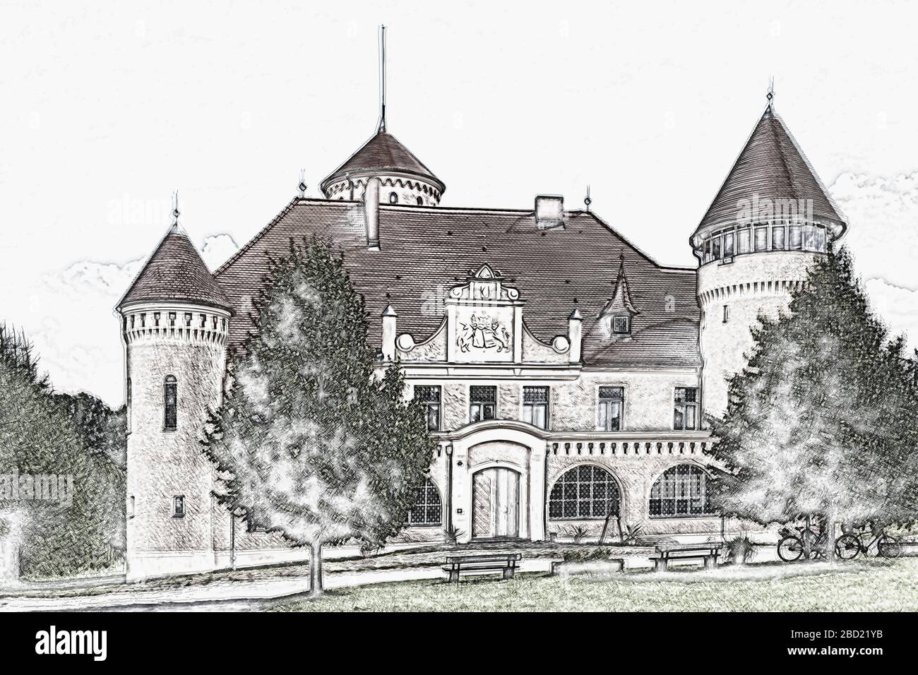 Schloss stolpe hi-res stock photography and images - Alamy