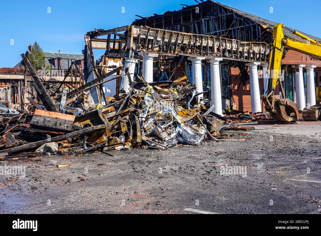 Parking lot demolition debris hi-res stock photography and images - Alamy