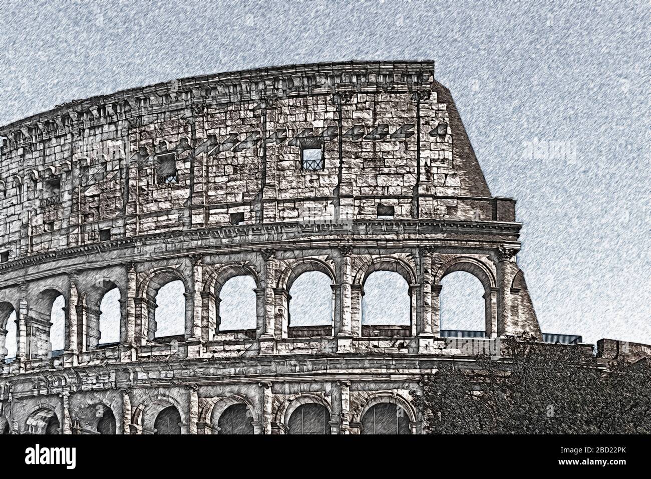 The Colosseum is the largest amphitheater built in ancient Rome. It was ...