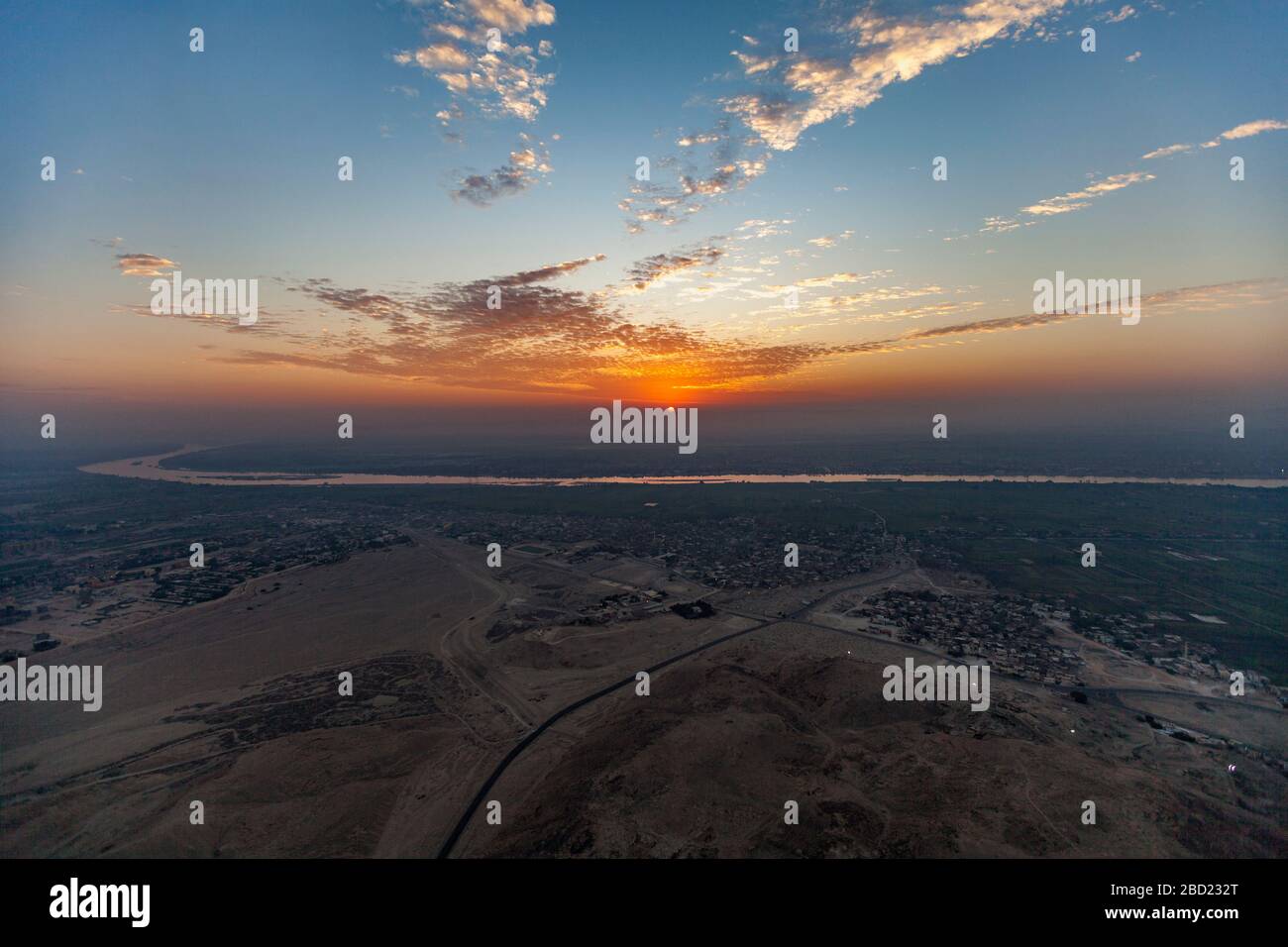 Nile river aerial view hi-res stock photography and images - Alamy