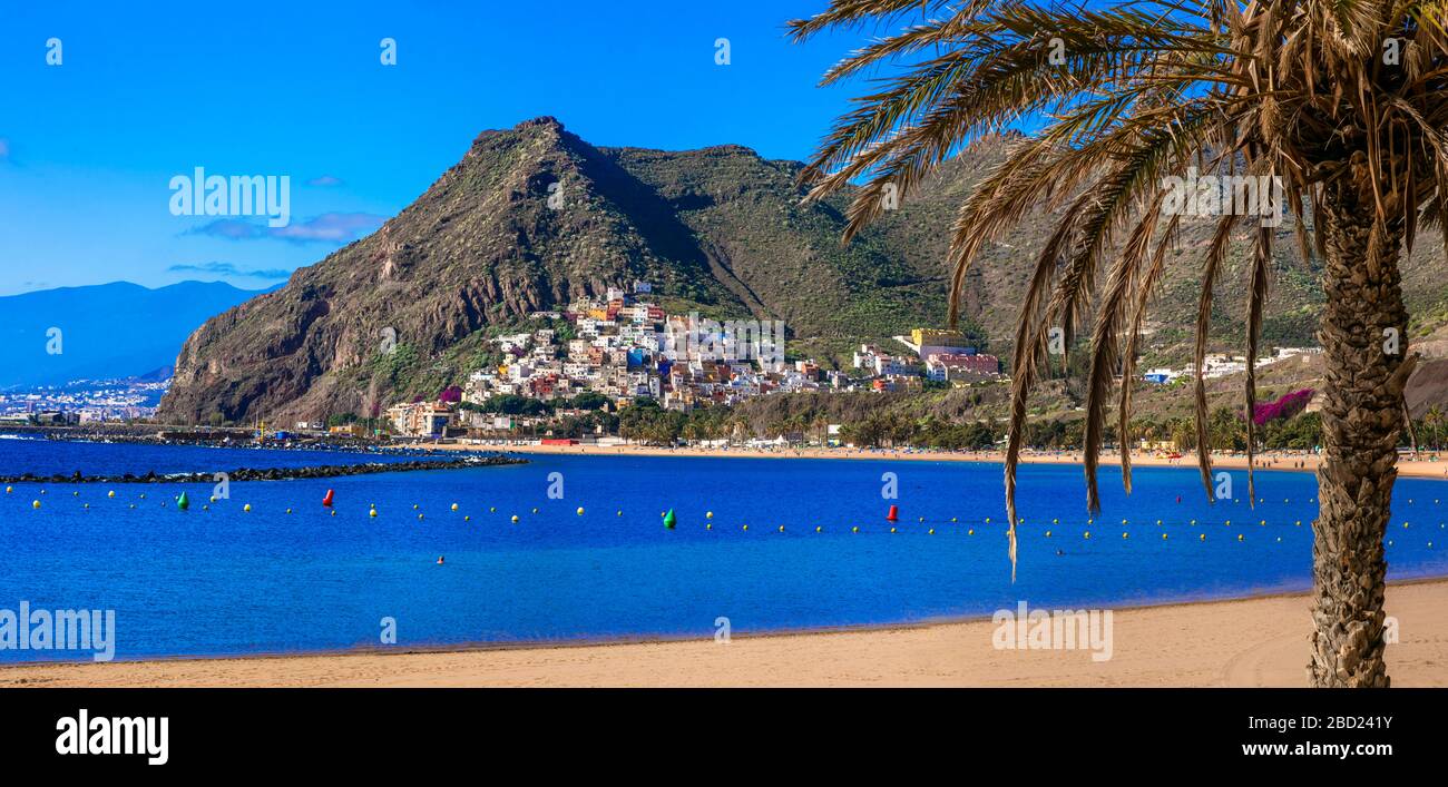 Beautiful las teresitas beach hi-res stock photography and images - Alamy