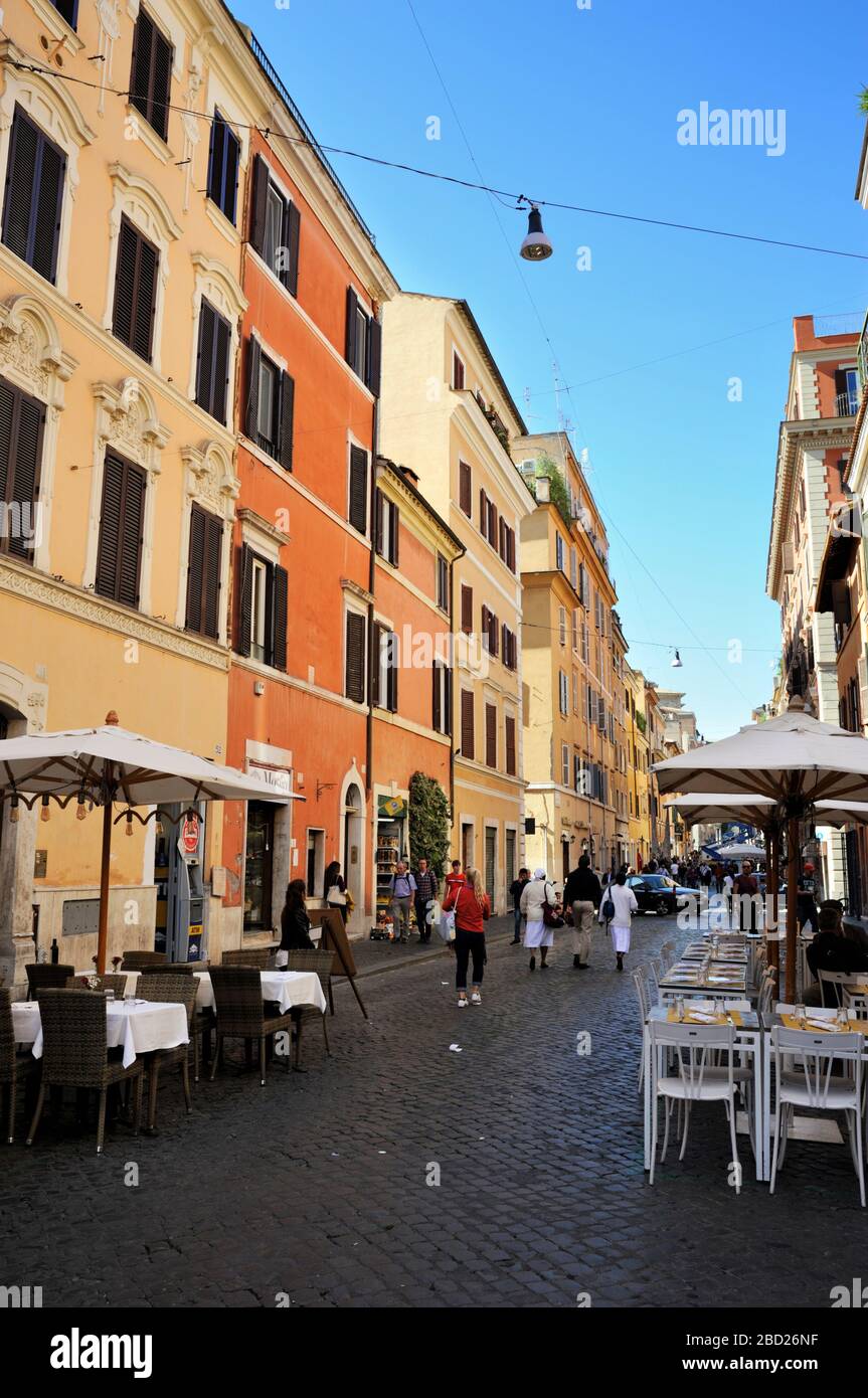 Borgo Pio, Rome, Italy Stock Photo - Alamy