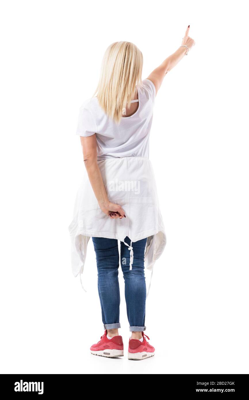 Blonde Emo Middle Finger