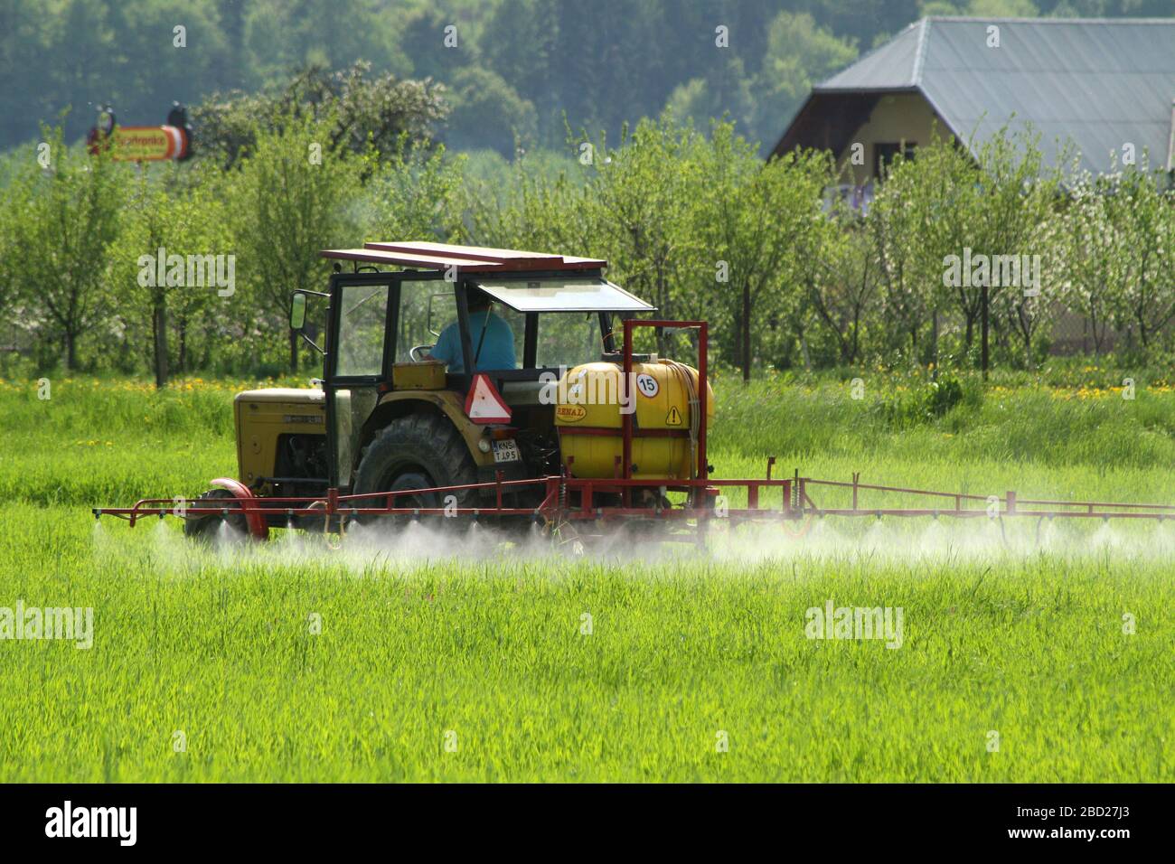 Spraying insecticides hi-res stock photography and images - Alamy