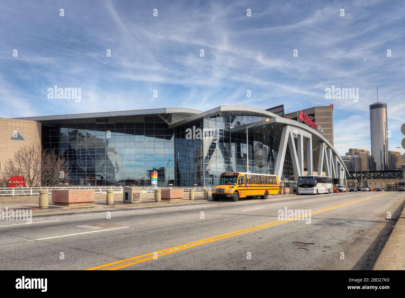 The State Farm Arena in Atlanta, Georgia Stock Photo - Alamy