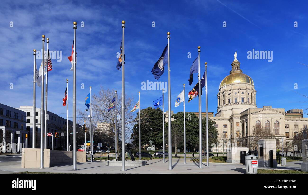Georgia capitol building hi-res stock photography and images - Alamy