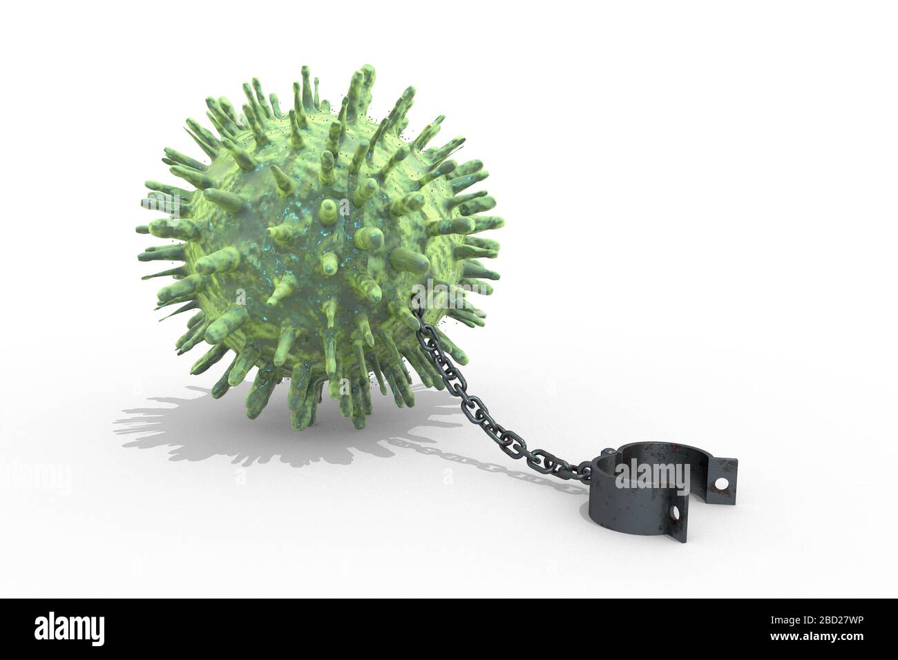 Prisoner with ball and chain hi-res stock photography and images - Alamy