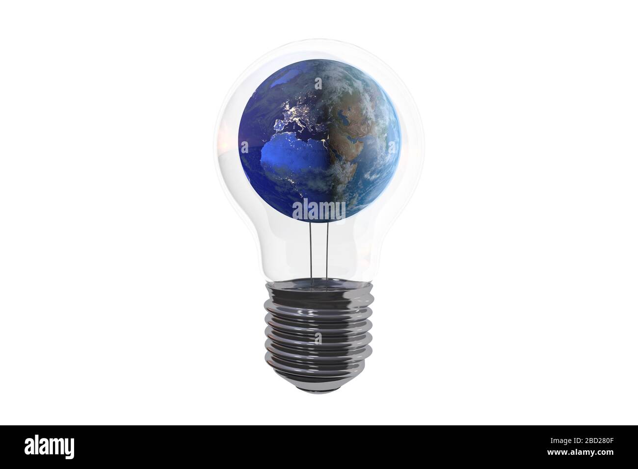 Led light world map Cut Out Stock Images & Pictures - Alamy
