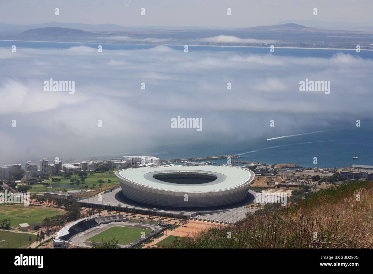 View of the Cape Town Stadium with a great view Stock Photo - Alamy