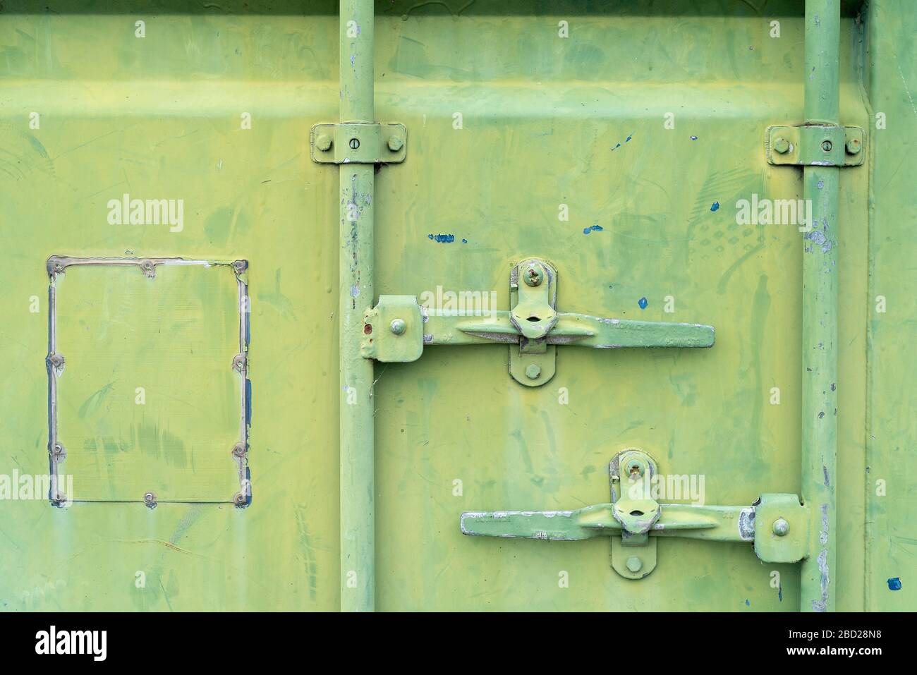 Container door lock handle hi-res stock photography and images - Alamy