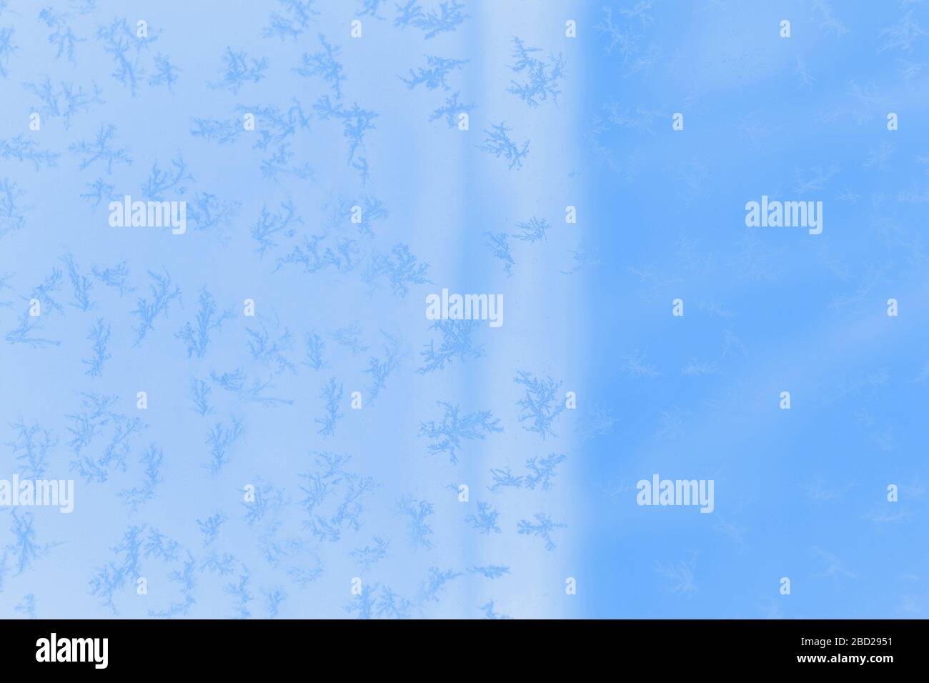 Gradient blue winter background with snowflake pattern Stock Photo - Alamy