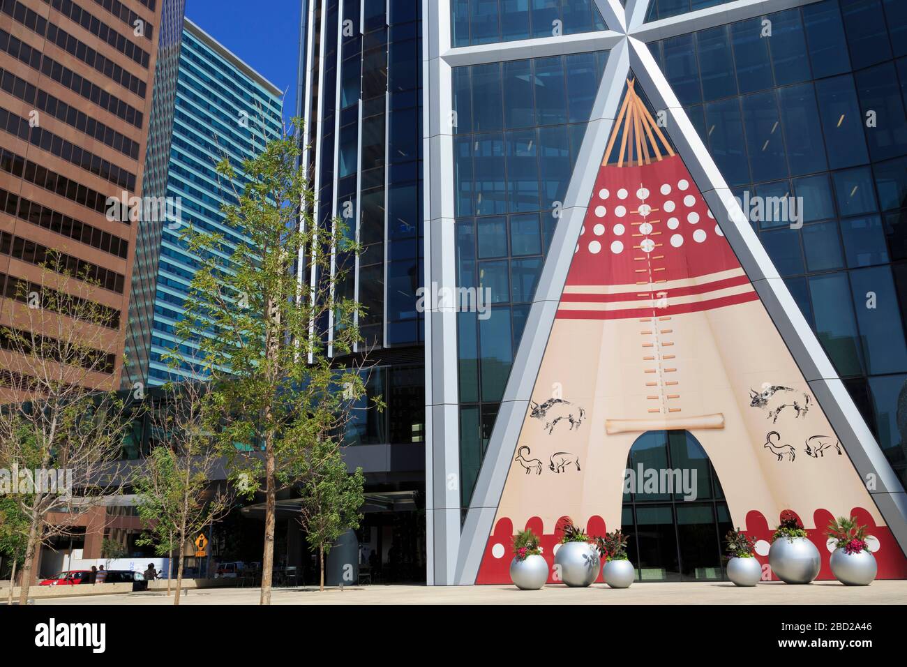 The Bow Tower, Calgary, Alberta, Canada Stock Photo - Alamy