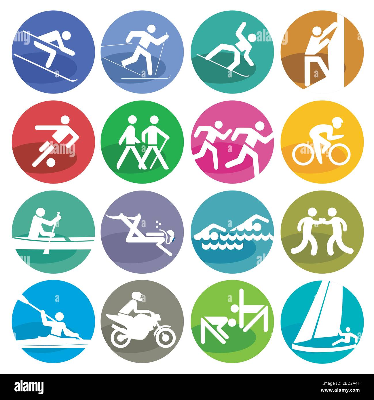 Sport icon set - vector illustration Stock Vector Image & Art - Alamy