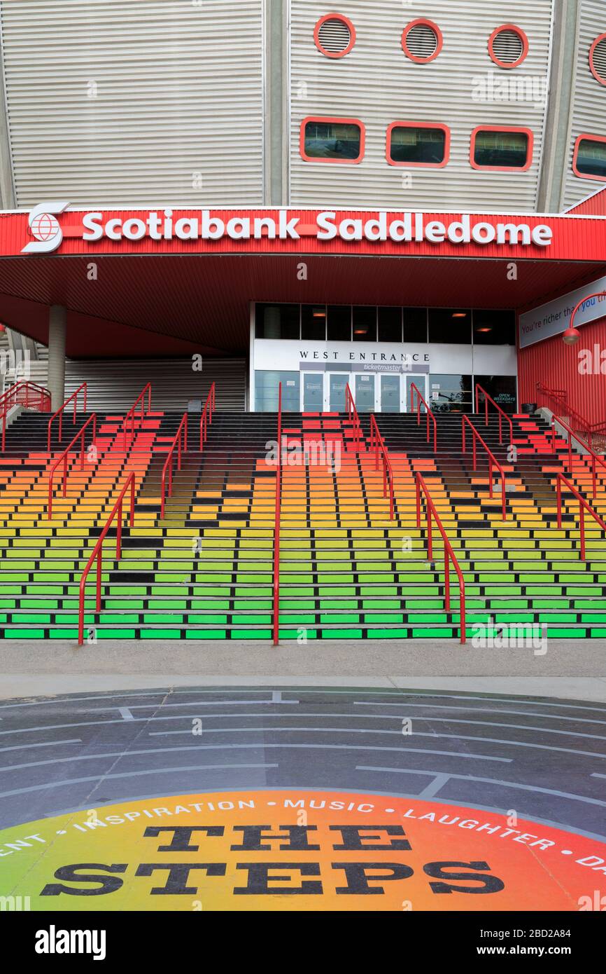 The saddledome hi-res stock photography and images - Alamy