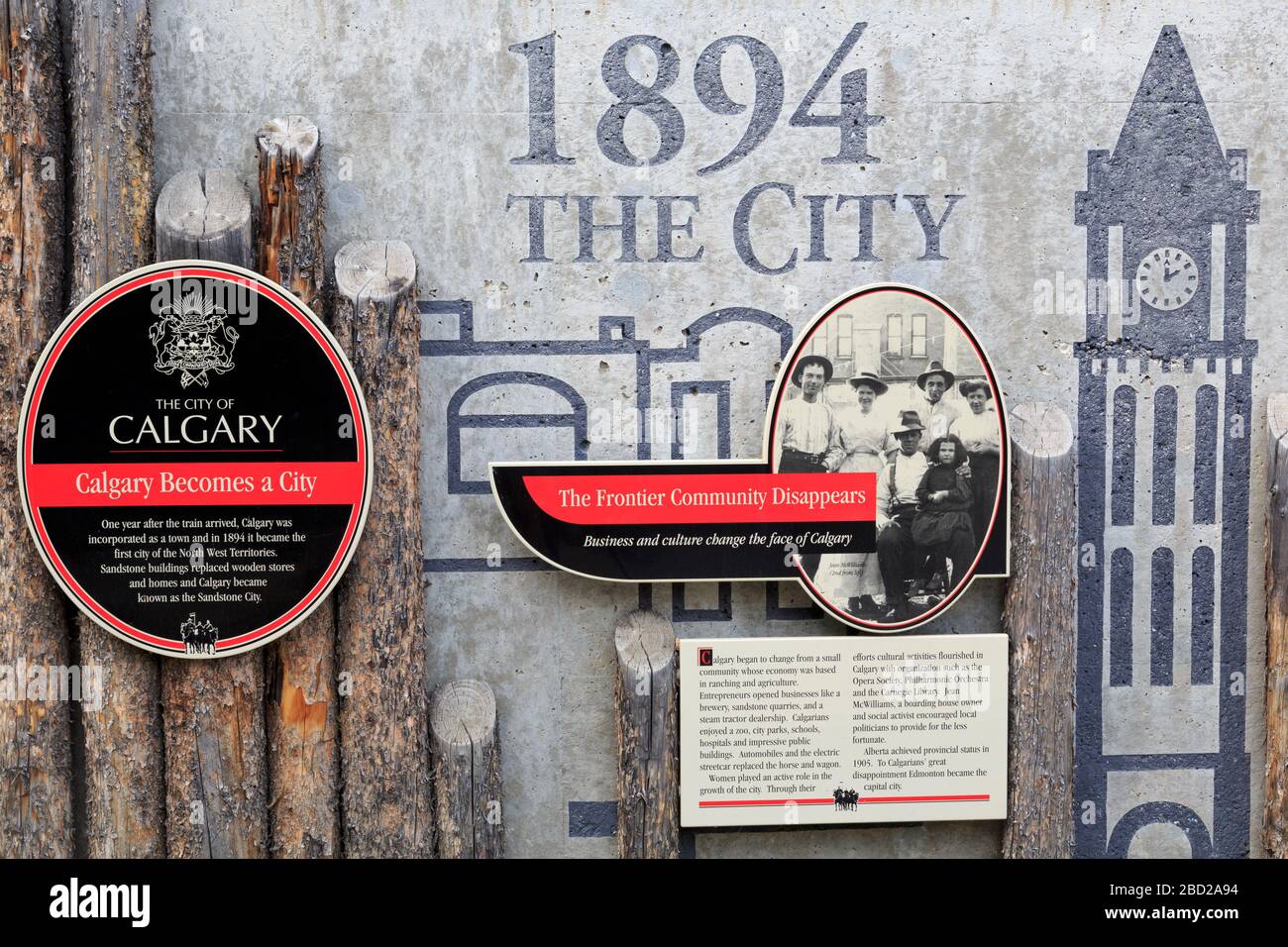 Fort Calgary Museum Alberta High Resolution Stock Photography and ...