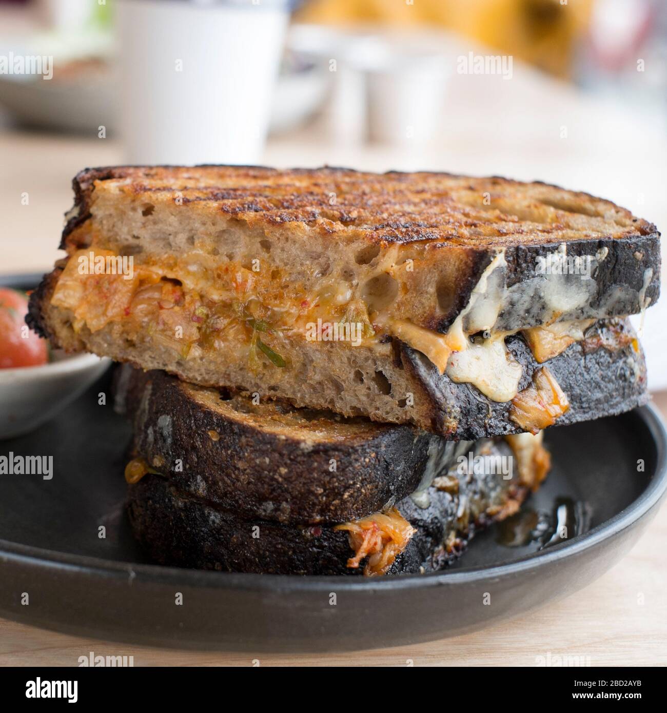Toasted cheddar cheese hi-res stock photography and images - Alamy