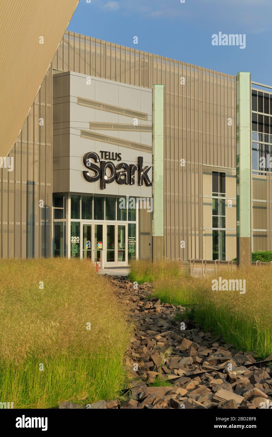 Telus Spark Science Centre, Calgary, Alberta, Canada Stock Photo - Alamy