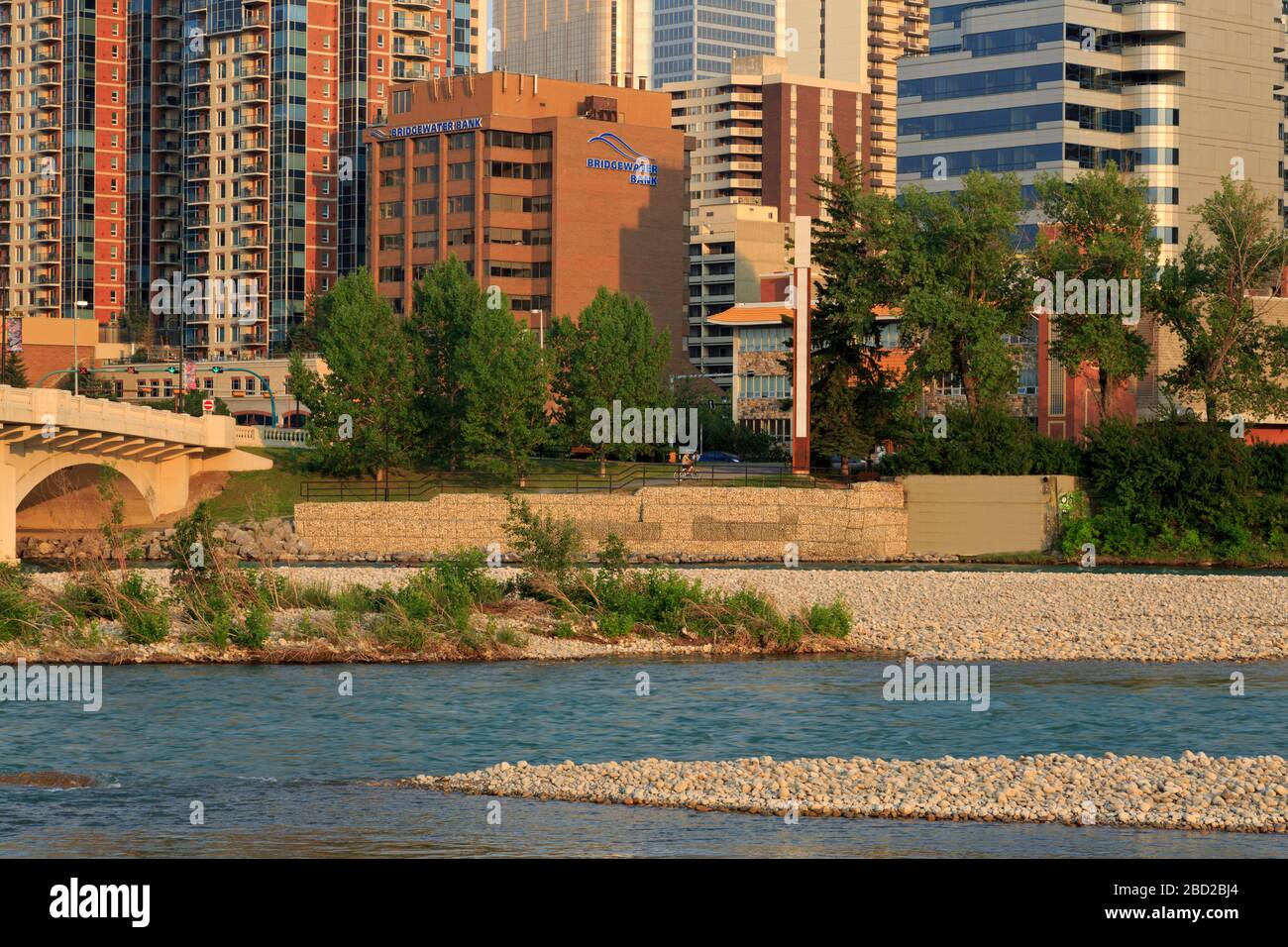 Louise Bridge, Kensington District, Calgary, Alberta, Canada Stock ...