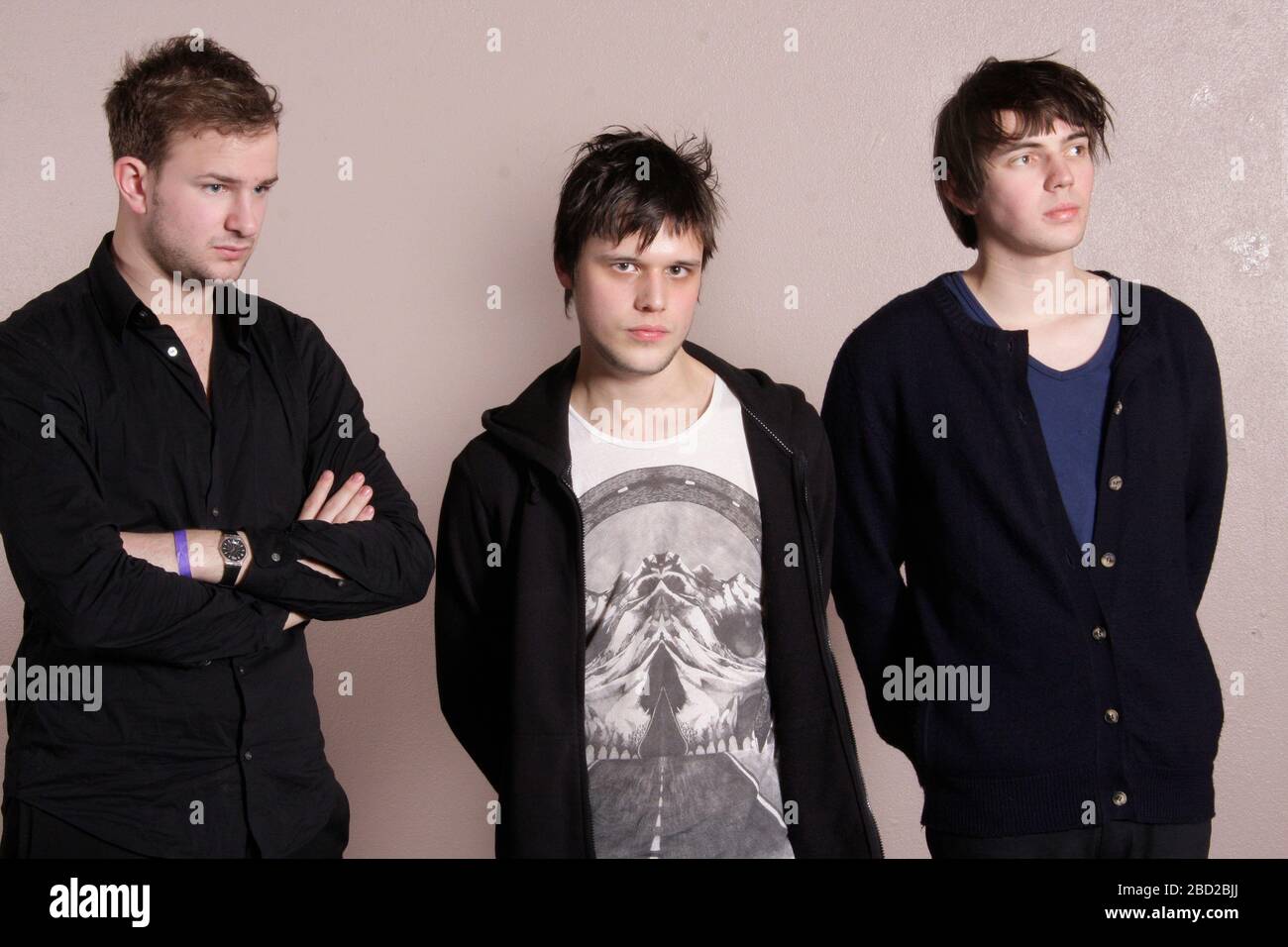 White Lies portraits taken at the First Unitarian Church in ...