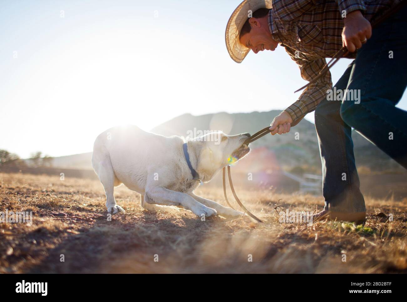 Denim rancher hi-res stock photography and images - Alamy