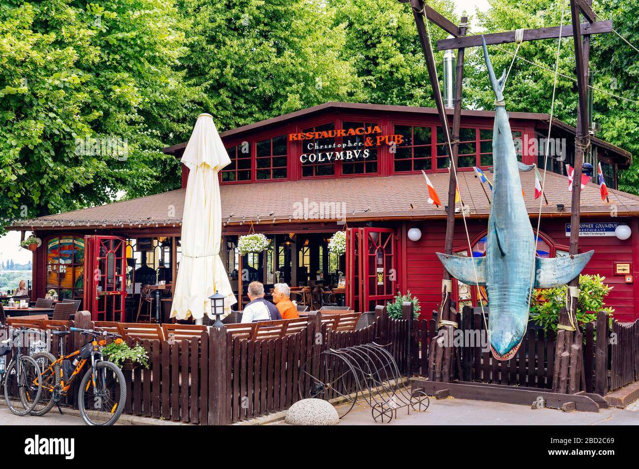 Hanging shark hi-res stock photography and images - Alamy