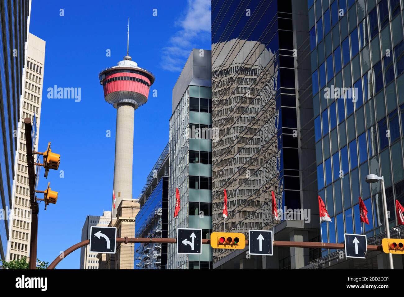 Calgary tower hi-res stock photography and images - Alamy