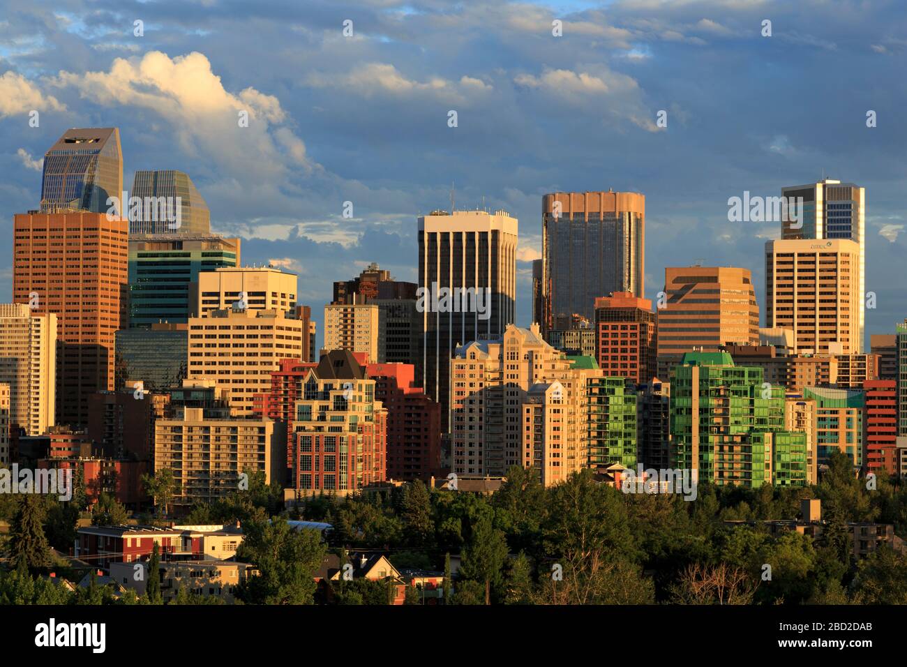Calgary skyline, Alberta, Canada Stock Photo - Alamy