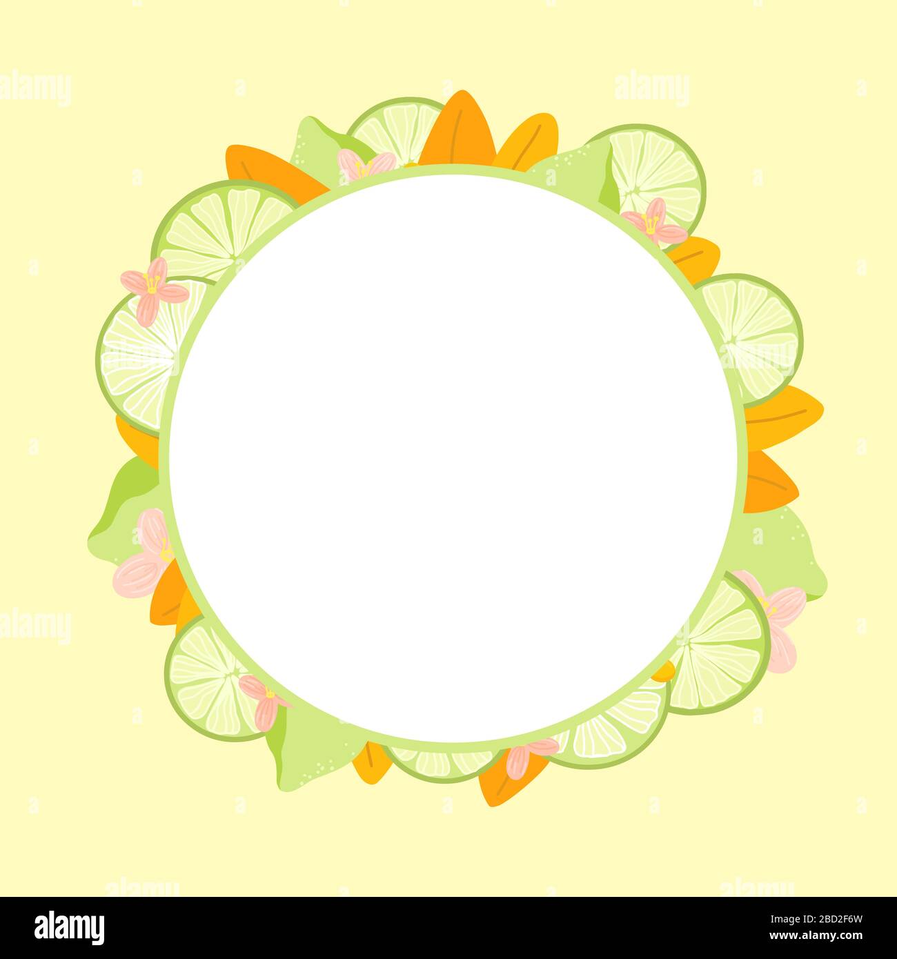 Citrus flowers Stock Vector Images - Alamy