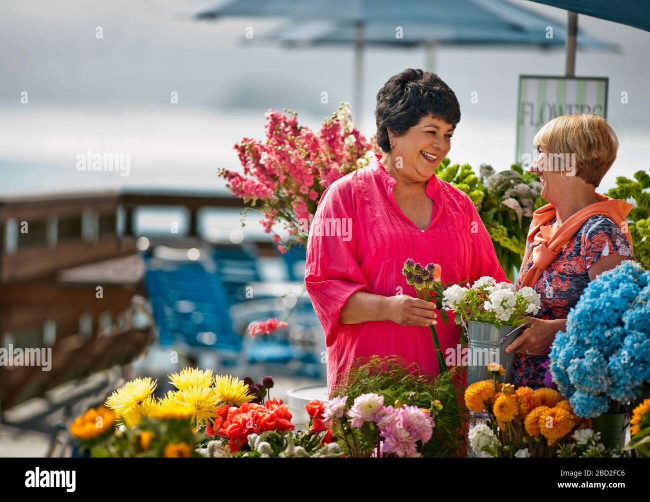 Woman enjoying a day out socializing hi-res stock photography and ...