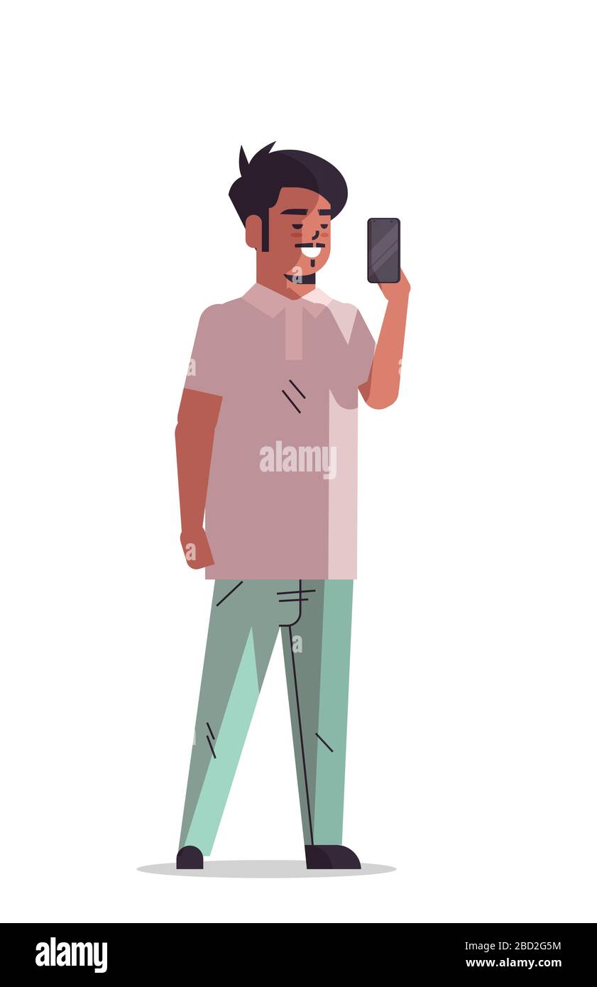 Indian man taking photo Stock Vector Images - Alamy