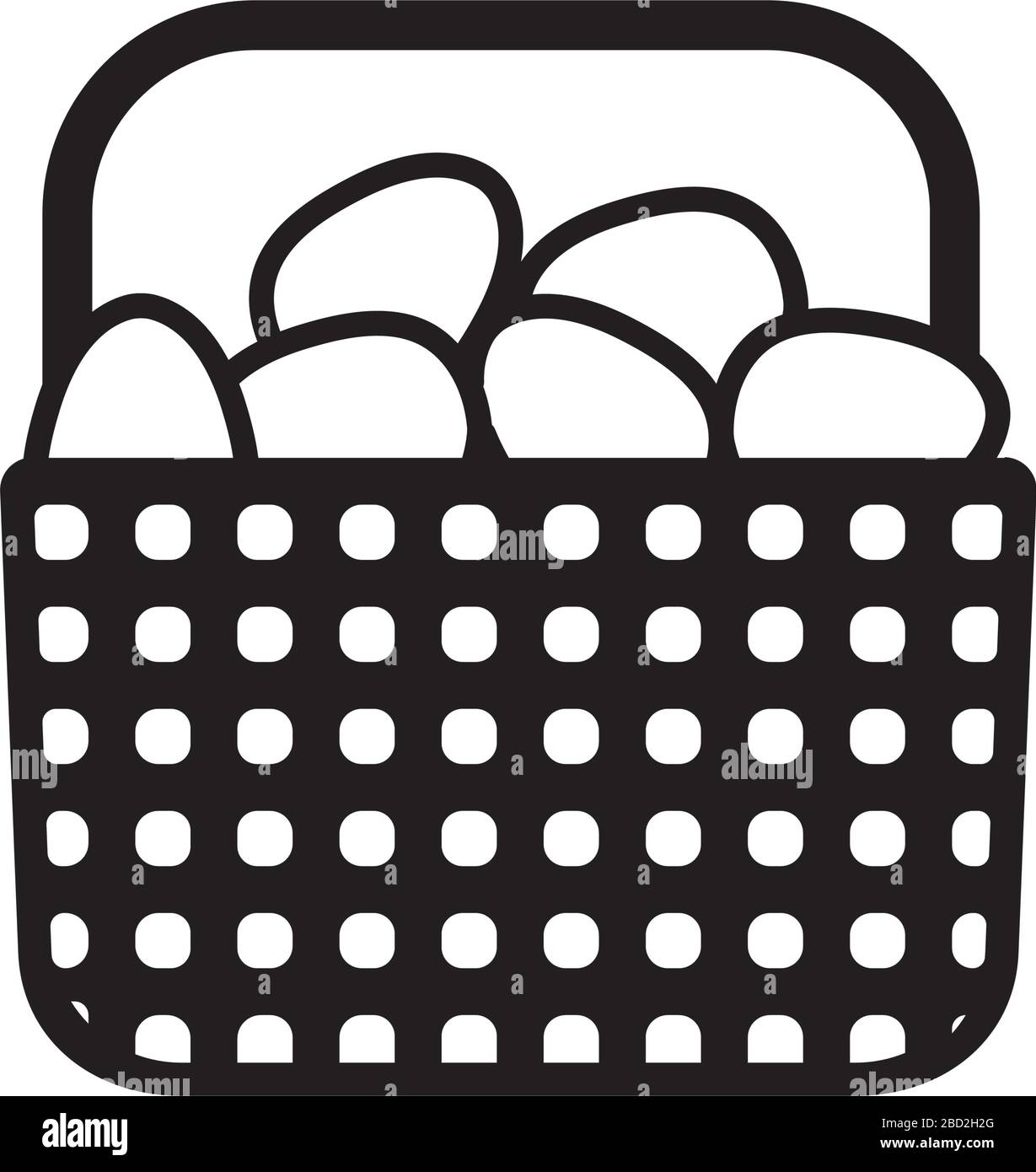 Spring egg icon Cut Out Stock Images & Pictures - Alamy