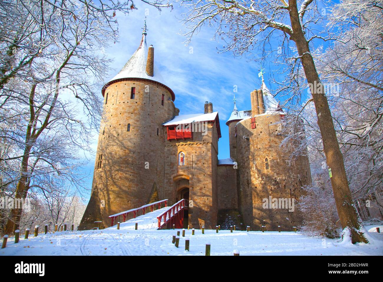 Castle Coch, Tongwynlais, Cardiff, Wales, UK Stock Photo - Alamy