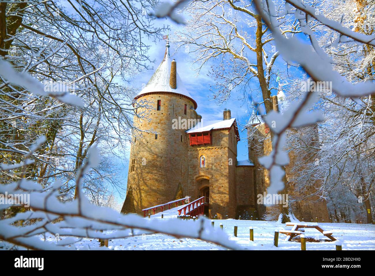 Castle coch tongwynlais cardiff wales hi-res stock photography and ...
