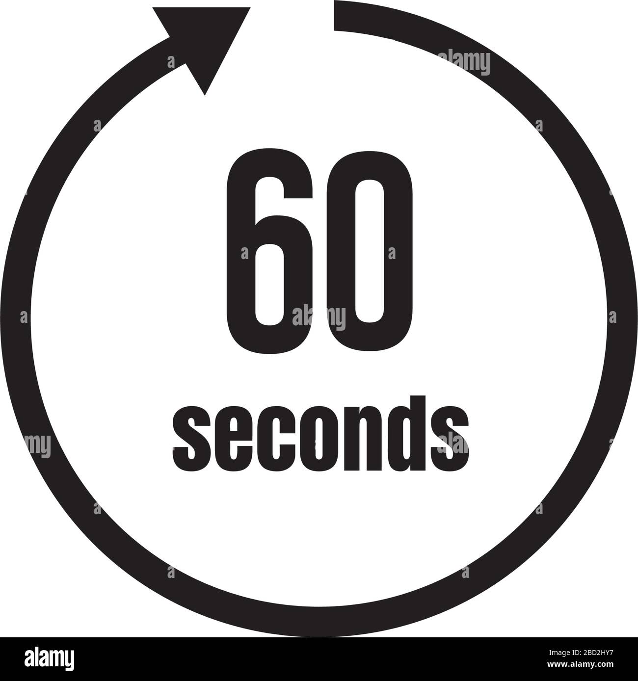 60 seconds countdown timer hi-res stock photography and images - Alamy