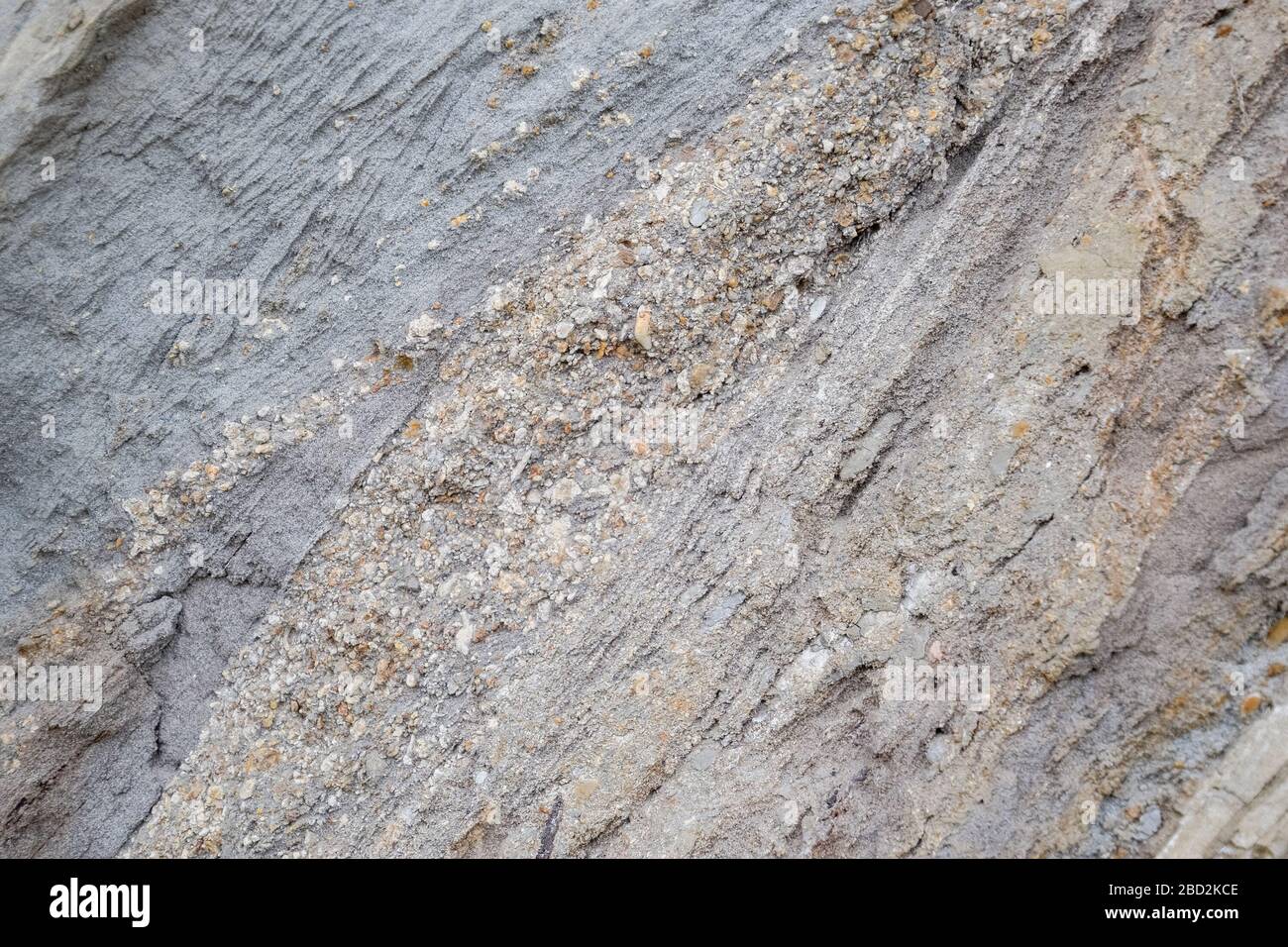 Pebbles rocks crack geology hi-res stock photography and images - Alamy