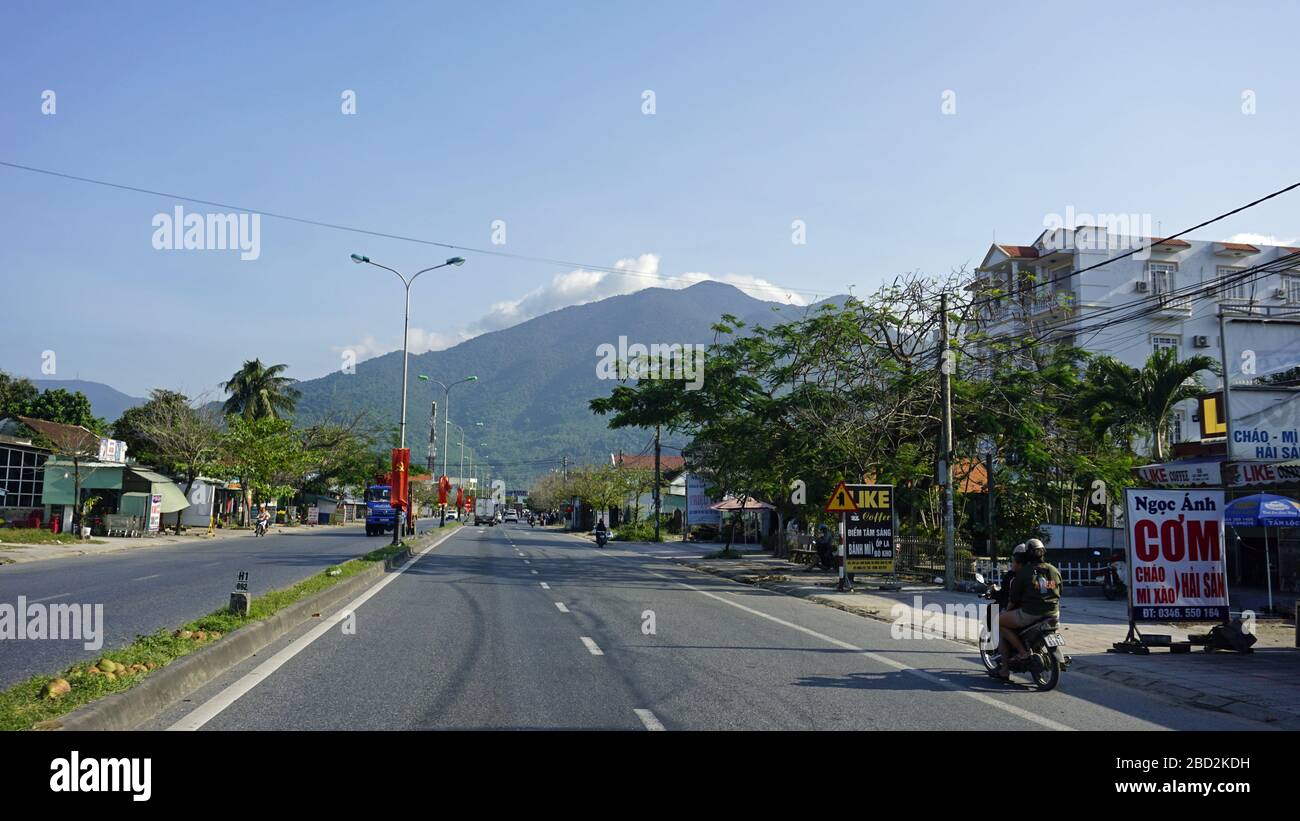 landscape in the bach ma national park in vietnam Stock Photo - Alamy