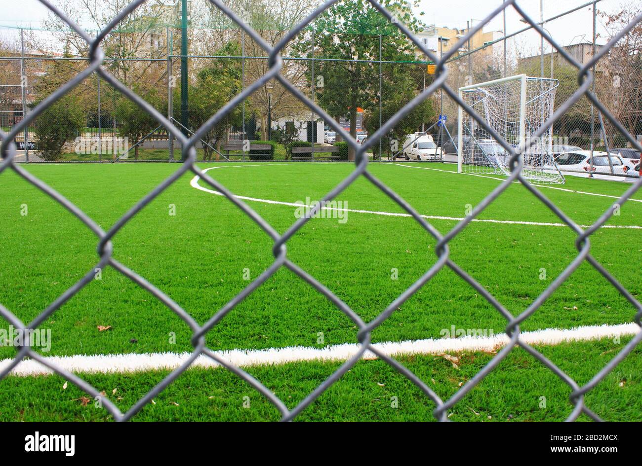 Metal security gate football stadium hi-res stock photography and ...