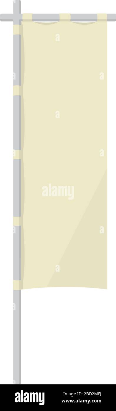 Japanese vertical flag (banner) illustration Stock Vector Image & Art ...
