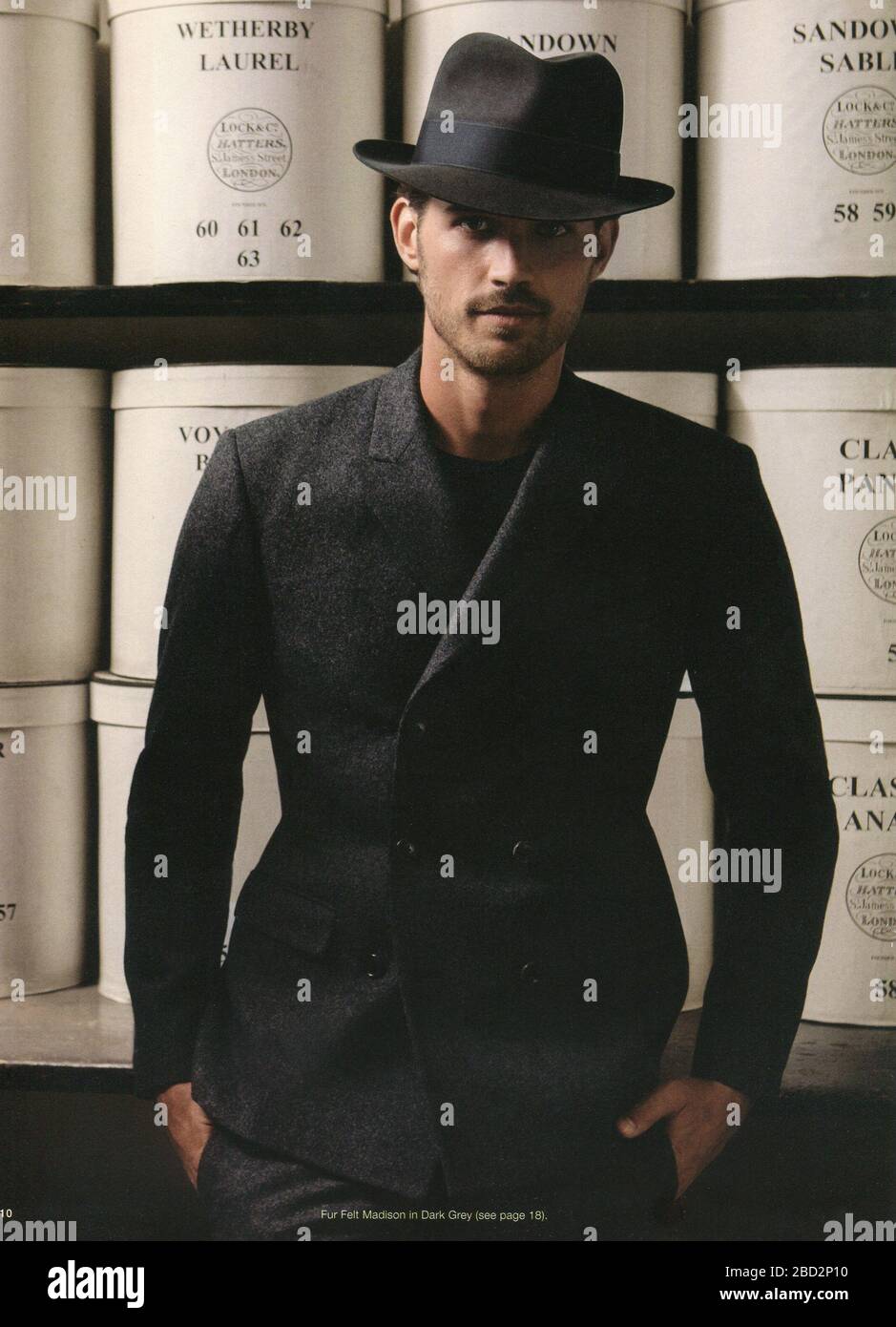 Catalog Hats J. Lock & Co., first published in UK Stock Photo - Alamy