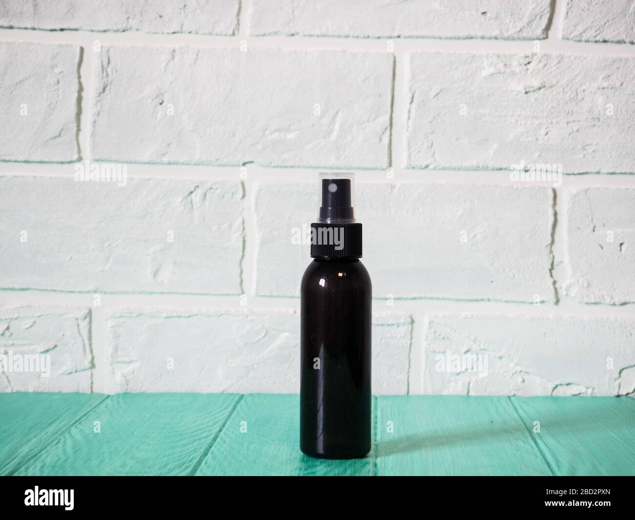 black bottle with sunscreen, antiseptic, sunscreen, empty bottle ...