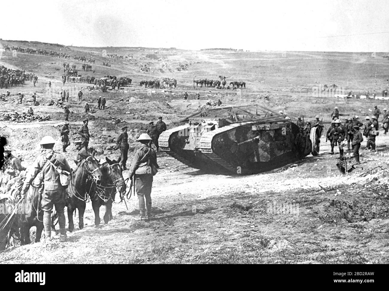 British mk.1 tank hi-res stock photography and images - Alamy