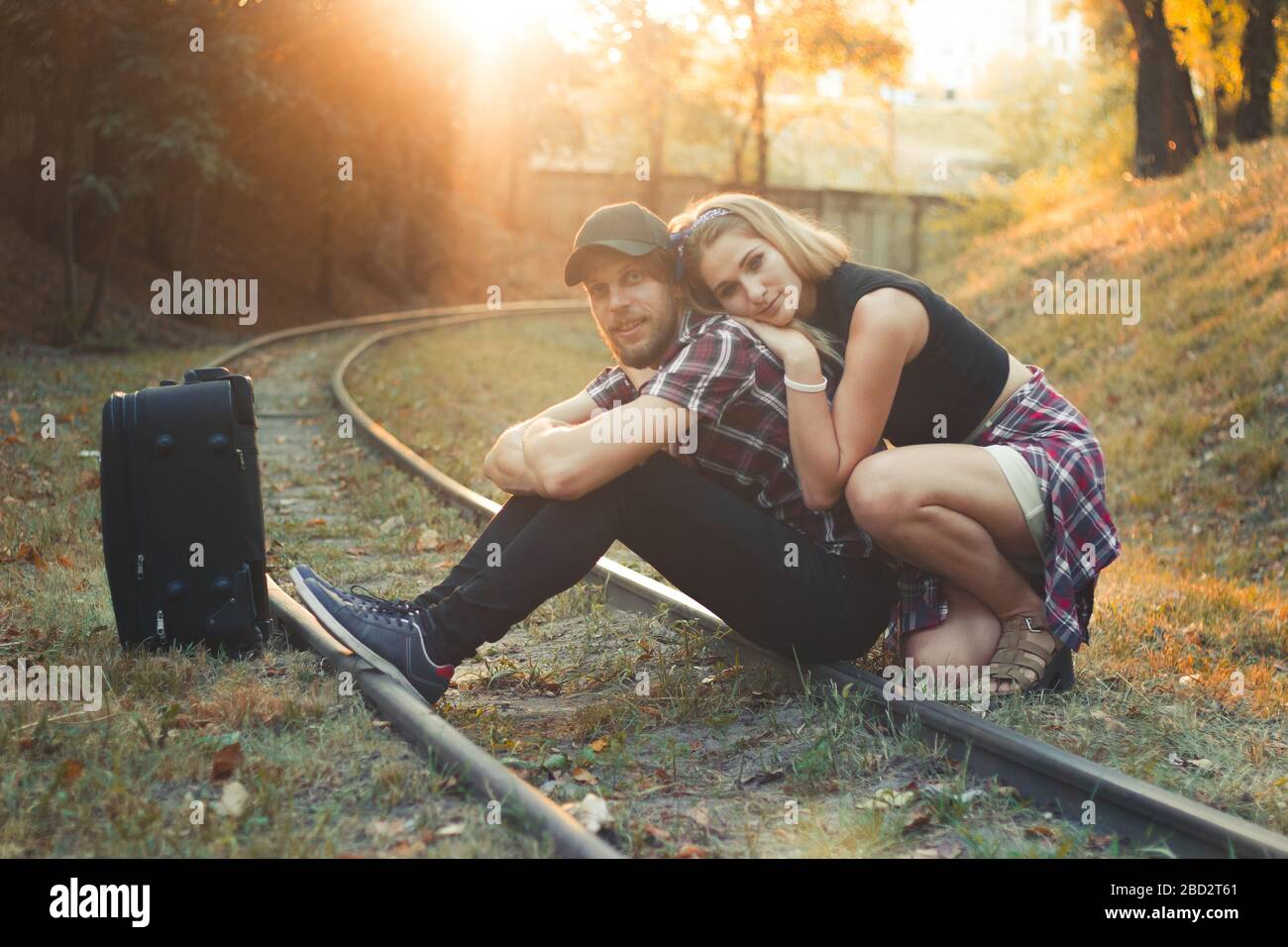 Train lovers hi-res stock photography and images - Alamy