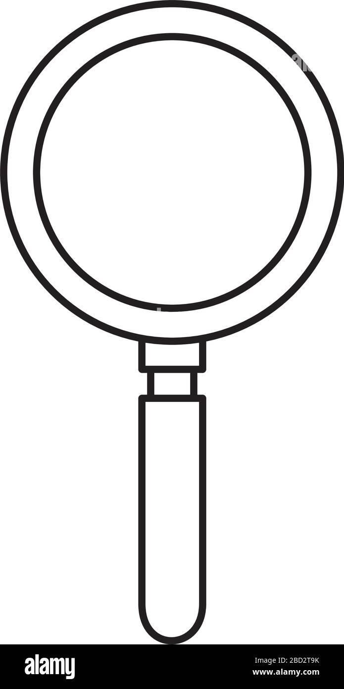 Isolated lupe icon vector design Stock Vector Image & Art - Alamy