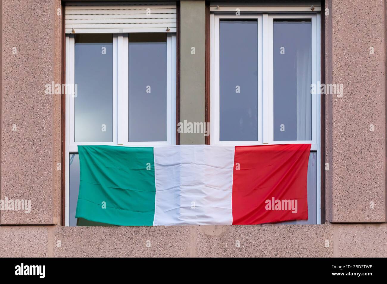 Rome, Italy - April 5, 2020: During the emergency for the pandemic from ...