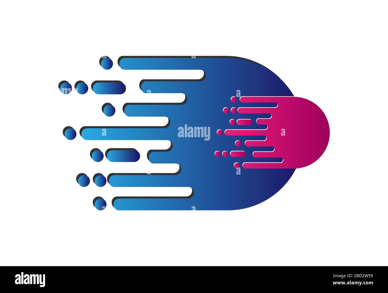 Vector abstract logo for business cards, stickers, labels. Stock ...