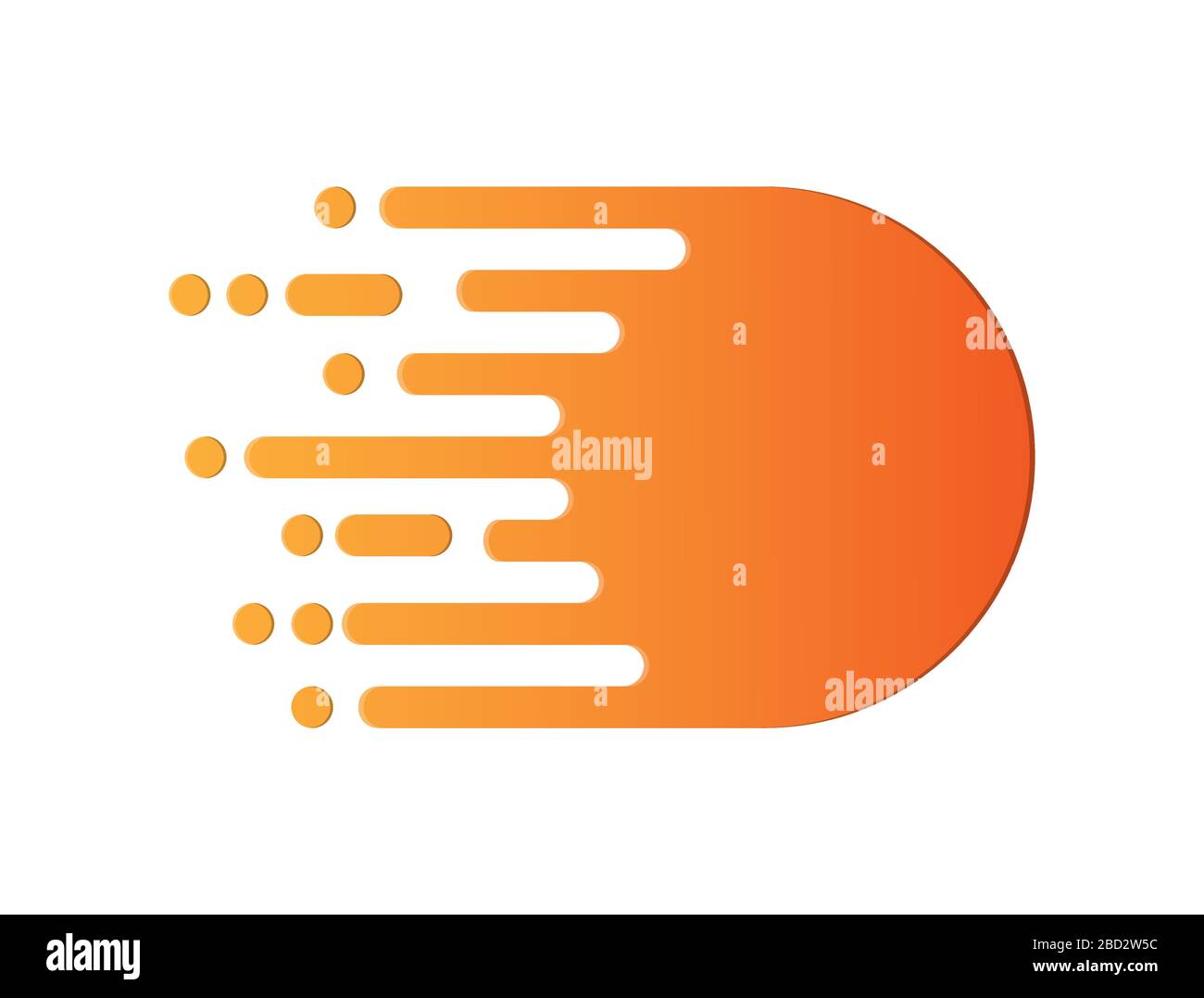 Vector abstract logo for business cards, stickers, labels. Stock ...